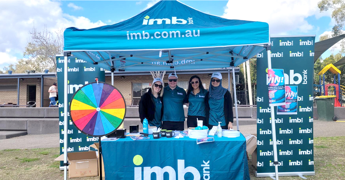 IMB big day out at the Hills Football Grand Finals! - IMB Bank Careers