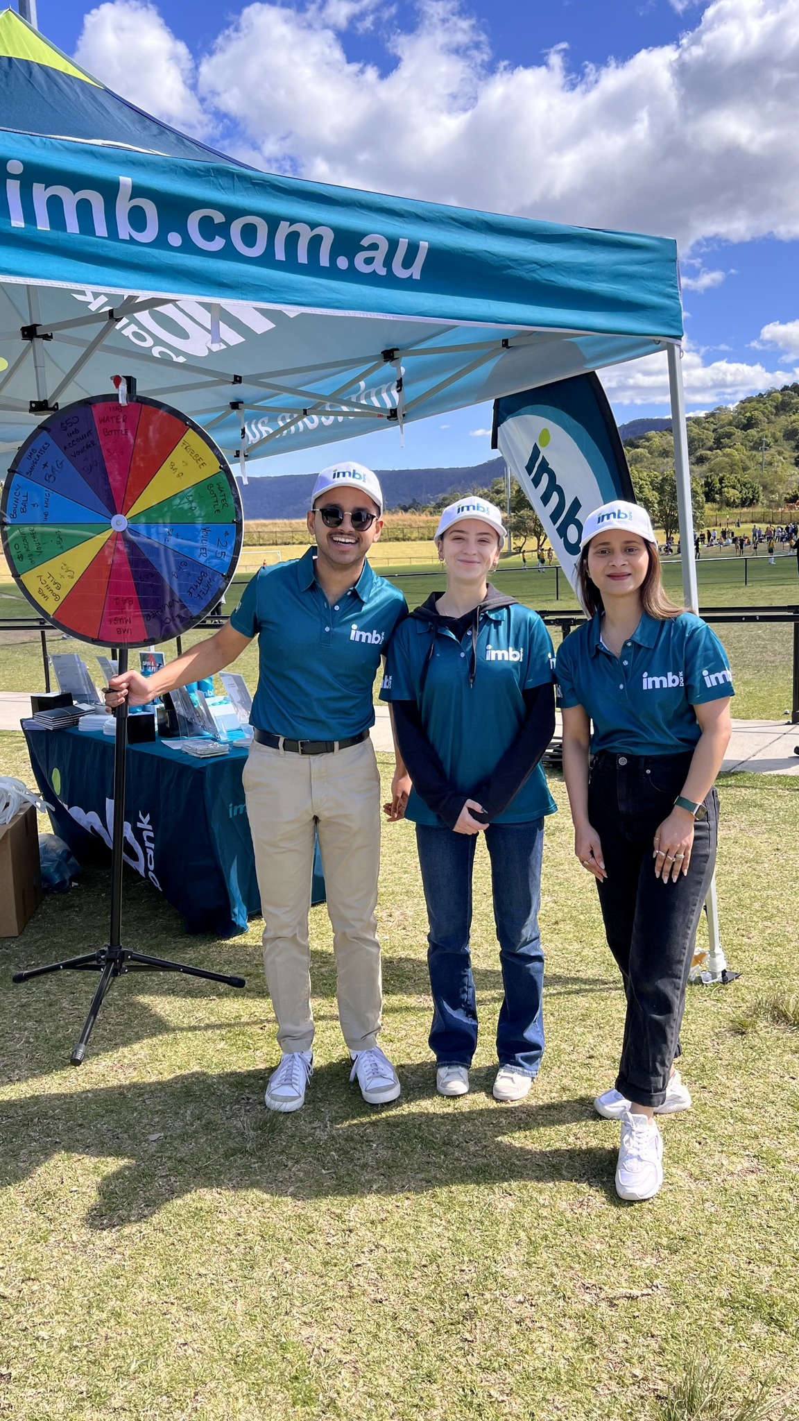 IMB and Buzzy at the Football South Coast Grand Finals - IMB Bank Careers